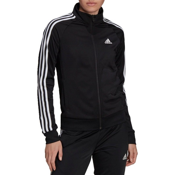 adidas | Jackets & Coats | Adidas Classic 3 Stripe Tricot Track Jacket ...